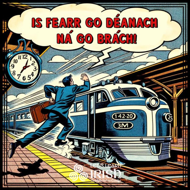 Tell the Time in Irish - LetsLearnIrish.com