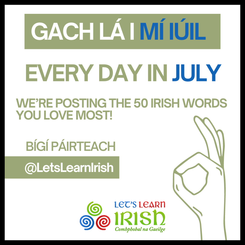The Top 50 Irish Words - LetsLearnIrish.com