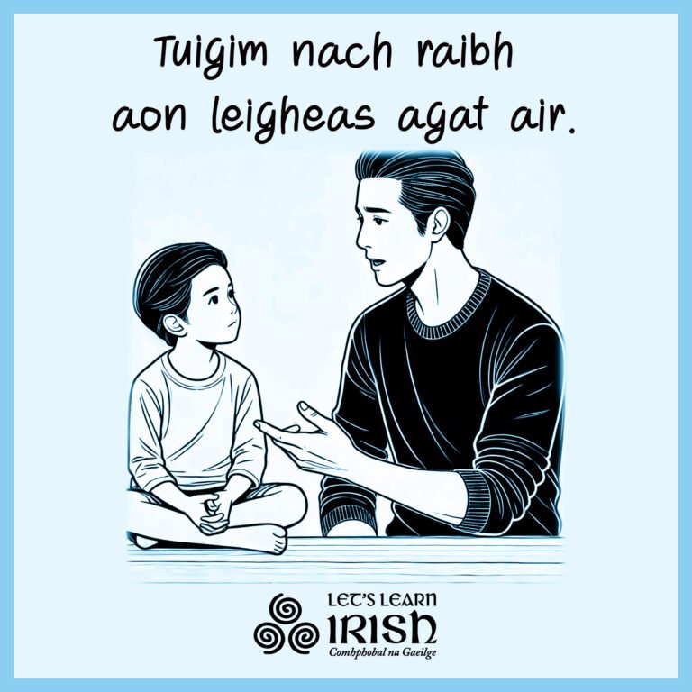 Gaeilge sa Bhaile: Irish Phrases to use at Home - LetsLearnIrish.com