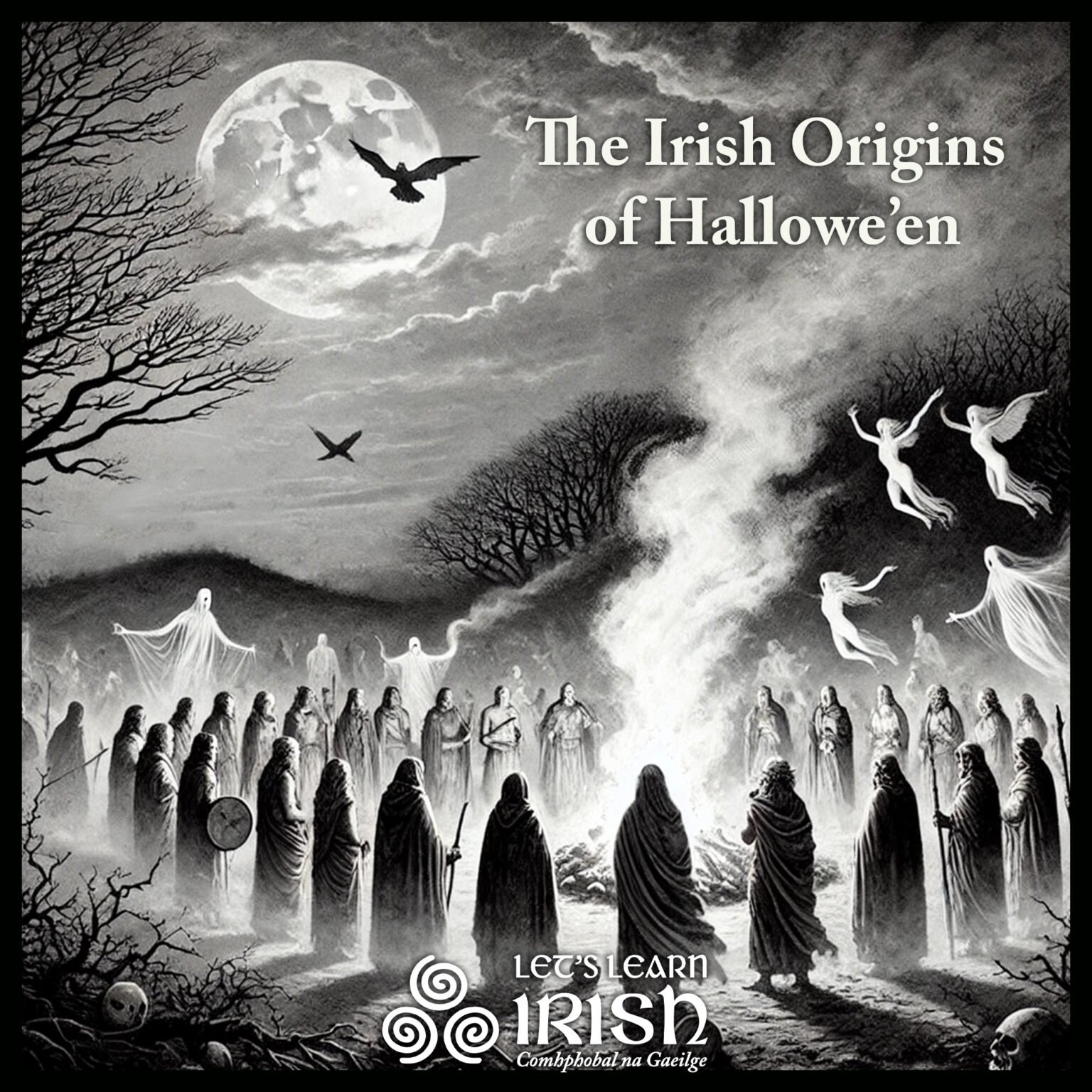 The Irish Origins of Hallowe'en - LetsLearnIrish.com