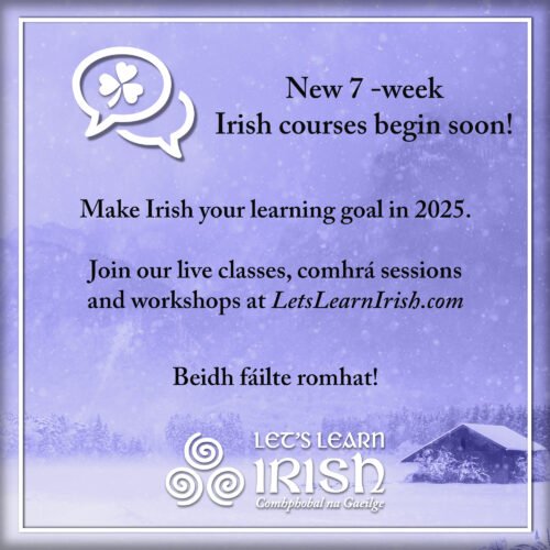 Count from 1-10 in Irish - LetsLearnIrish.com