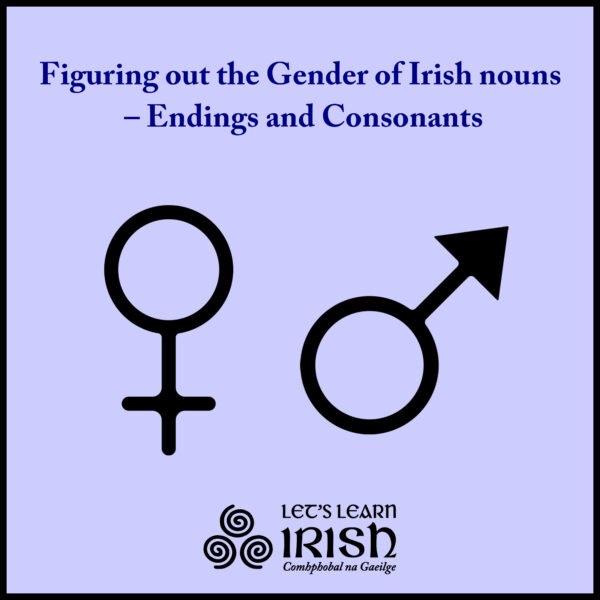 Figuring out the Gender of Irish nouns – Endings and Consonants ...