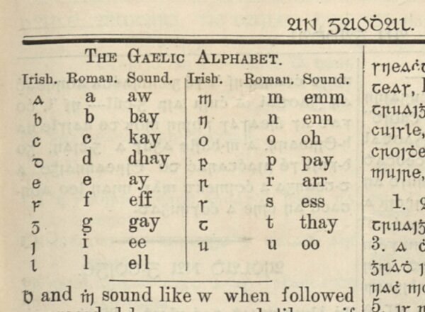 Cló Gaelach: What is the Old Irish Script? - LetsLearnIrish.com